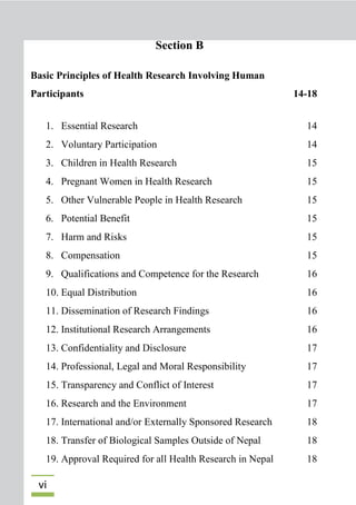 National ethical guidelines | PDF