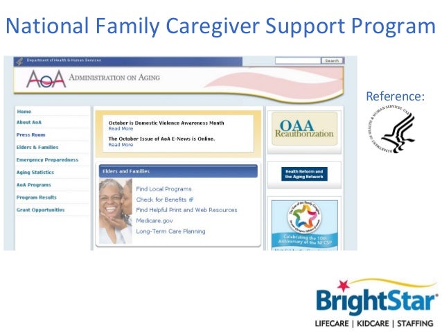 National Family Caregiver Support Program
