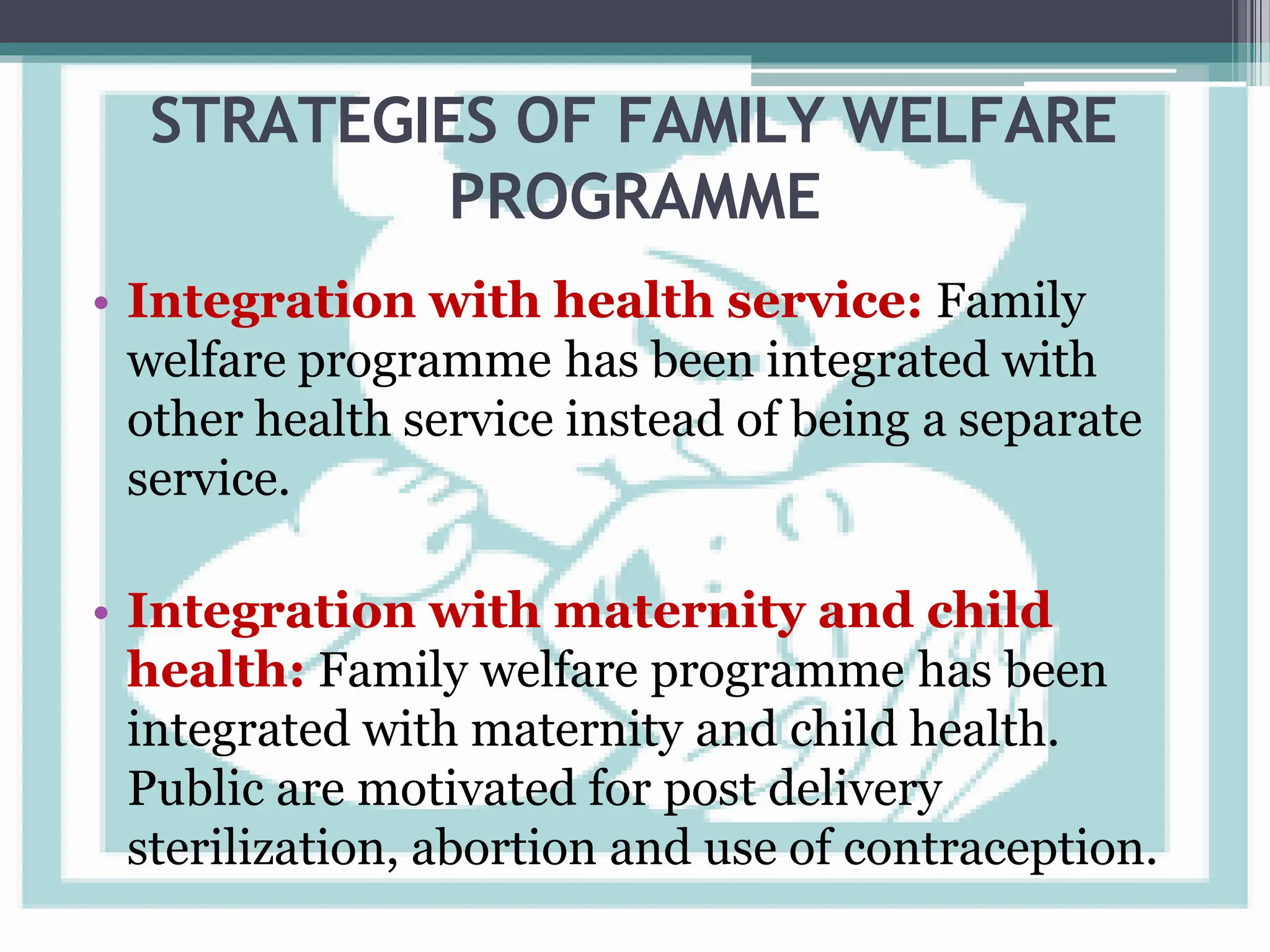 National family planning programme india | PPTX