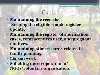 National family planning programme india | PPTX