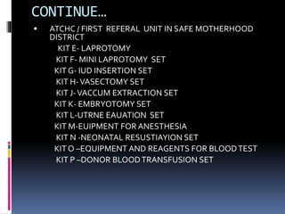 National family welfare programme | PPTX