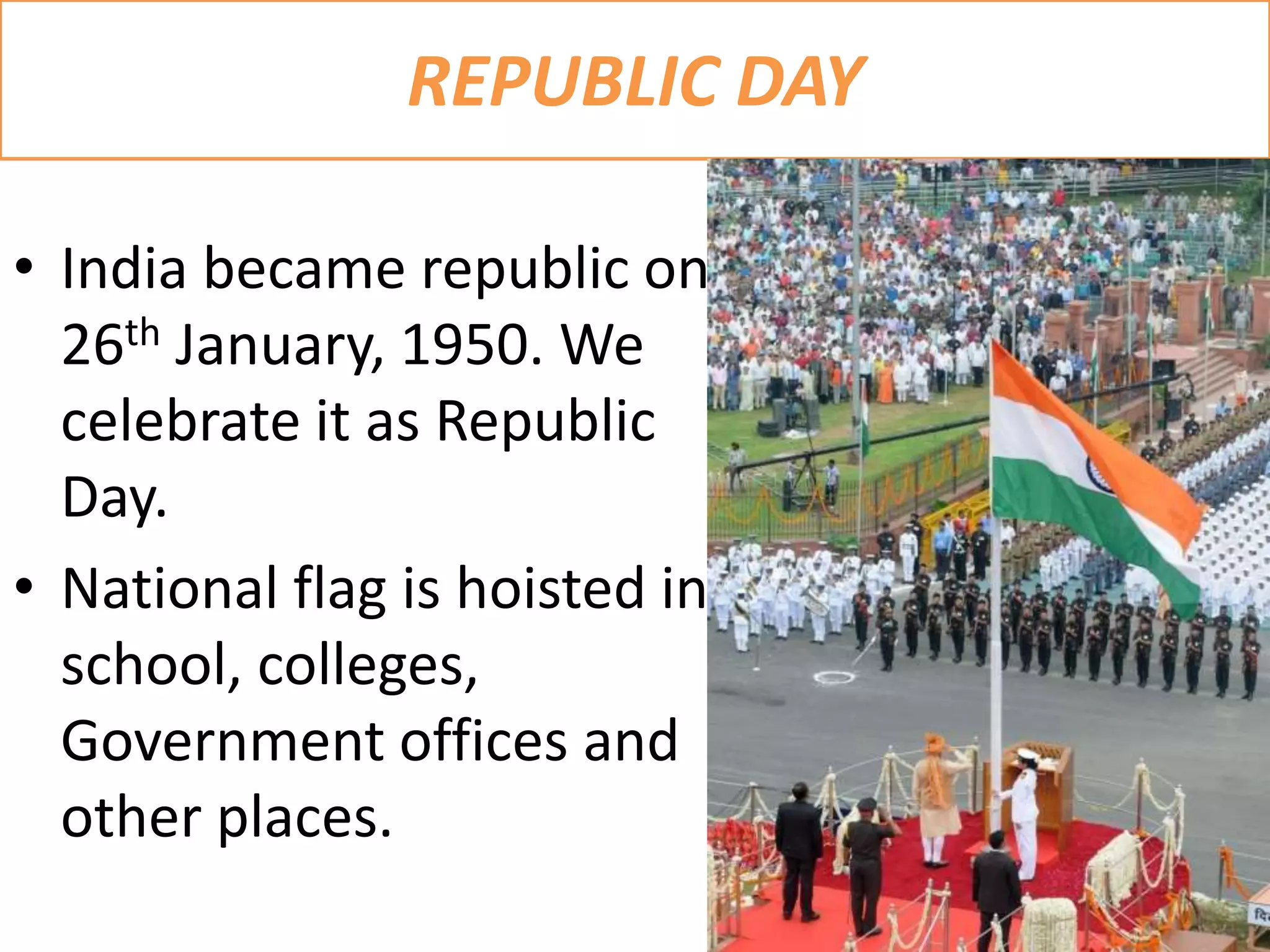 National festivals | PPTX
