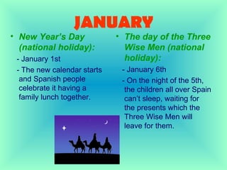 National festivals in Spain | PPT