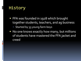National ffa | PPTX