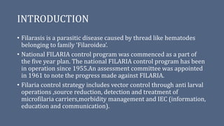 national Filaria control programme .pptx