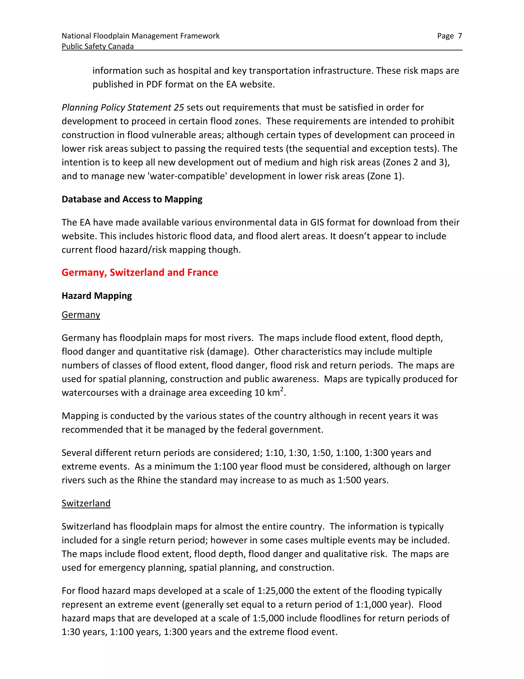 National Floodplain Mapping Assessment - Final Report | PDF