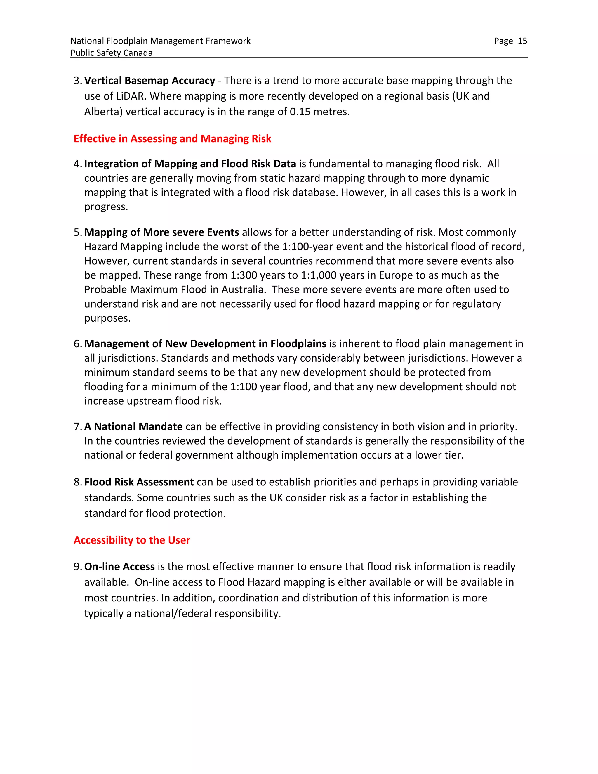 National Floodplain Mapping Assessment - Final Report | PDF