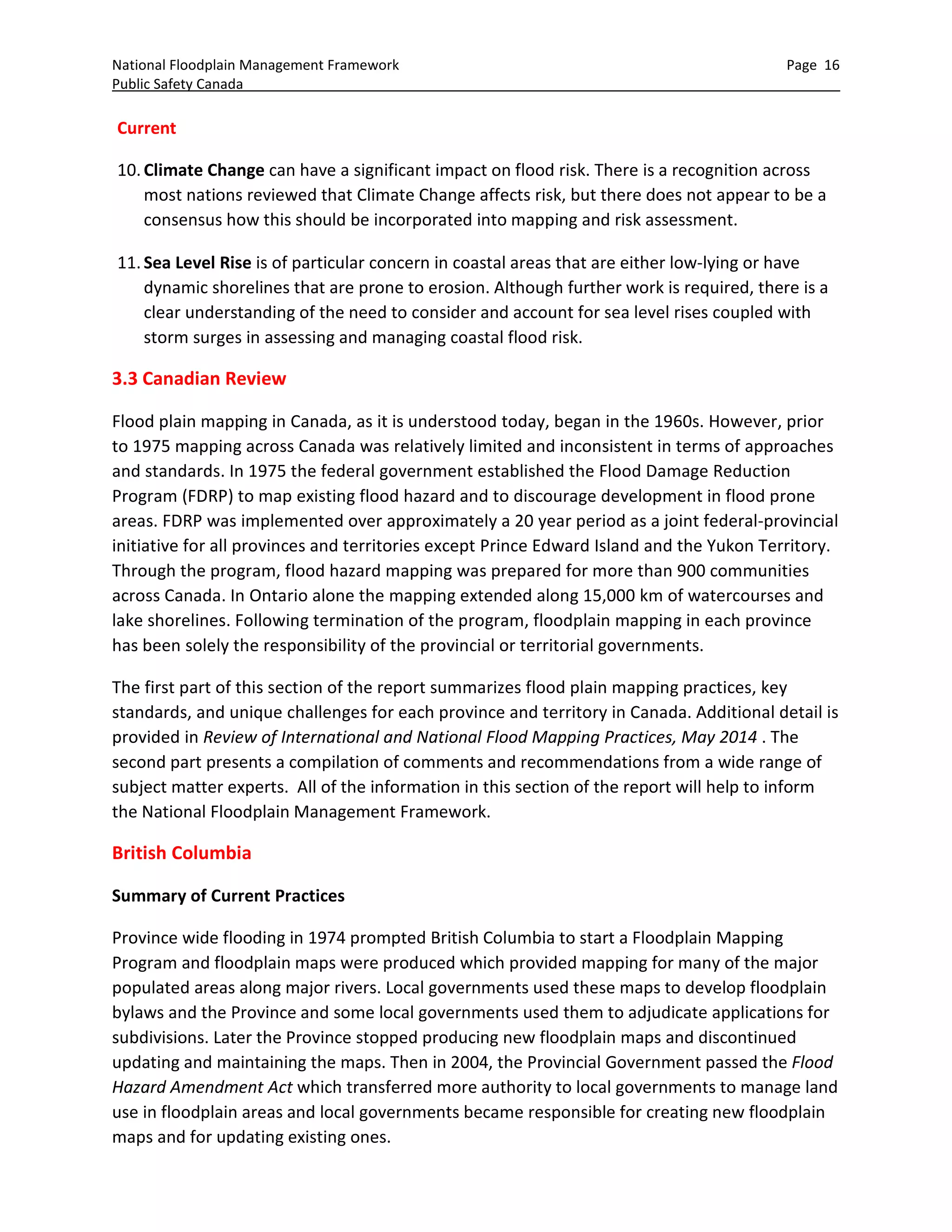 National Floodplain Mapping Assessment - Final Report | PDF