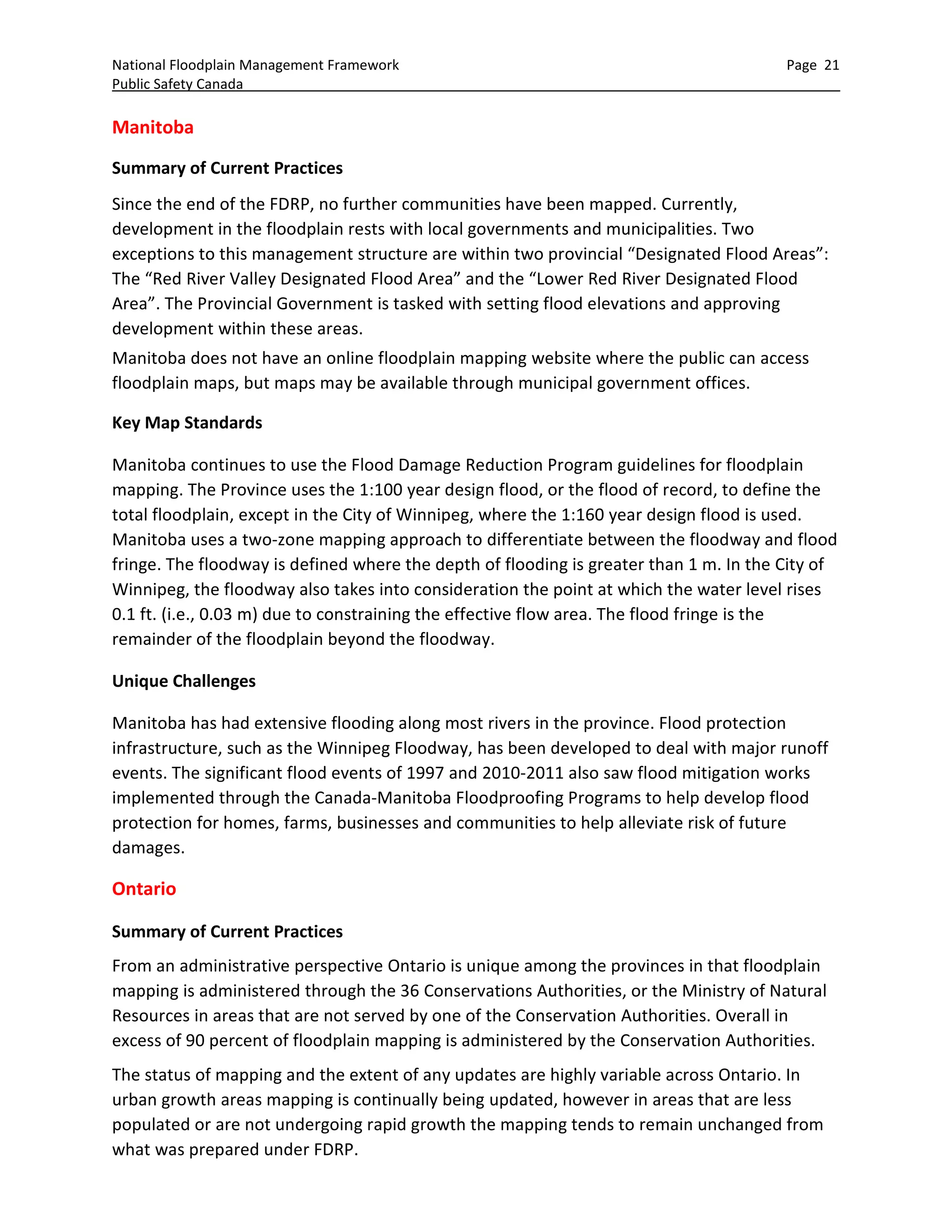 National Floodplain Mapping Assessment - Final Report | PDF