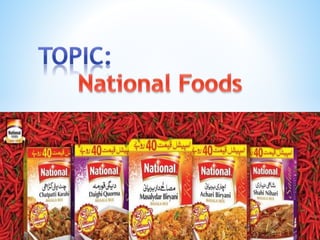 National foods | PPTX