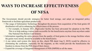 National food security act 2013 by Som Nepali | PPTX