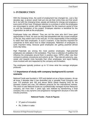 National foods final report | DOC