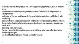 National foods markeying mix | PPTX