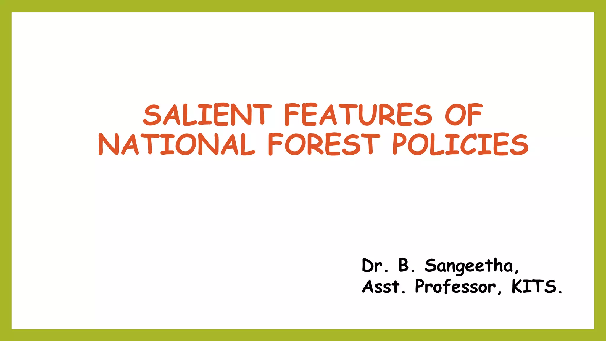national forest policy.pptx