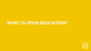 An Introduction to Open Educational Resources (OER) & Open Licensing | PPTX | Technology & Computing