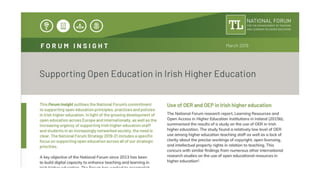 An Introduction to Open Educational Resources (OER) & Open Licensing | PPTX | Technology & Computing