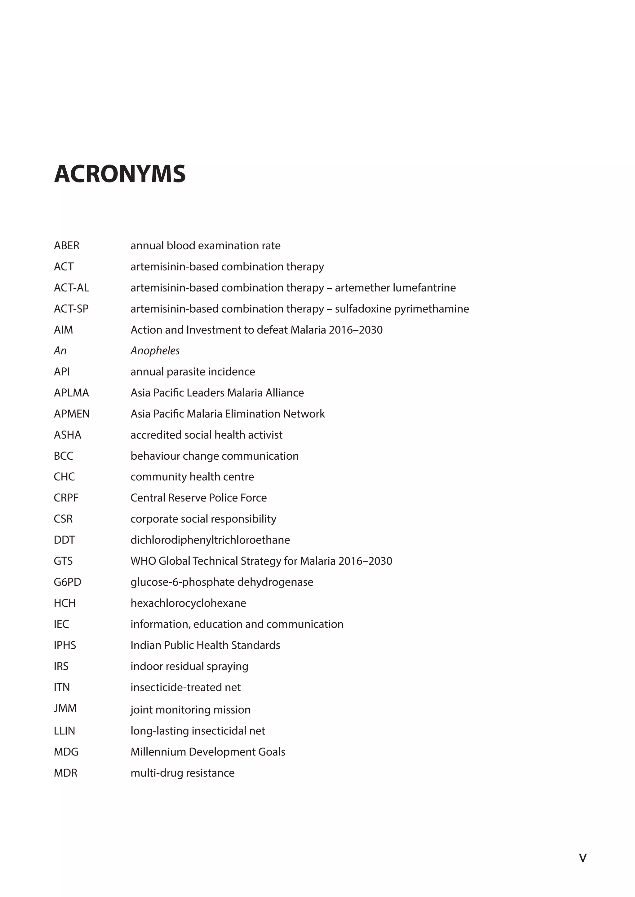 National framework malaria elimination india 2016 2030 | PDF