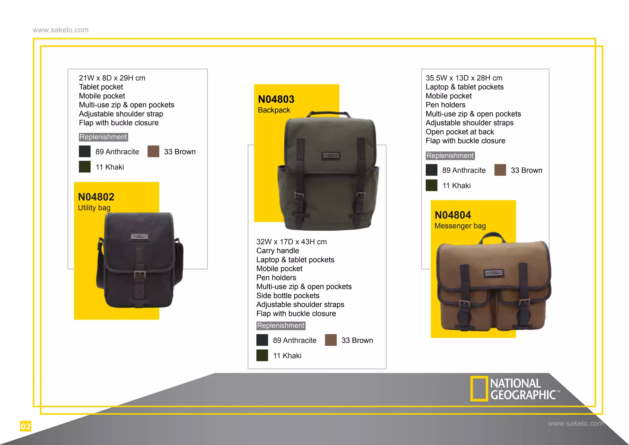 National Geographic Bags & Accessories | PDF