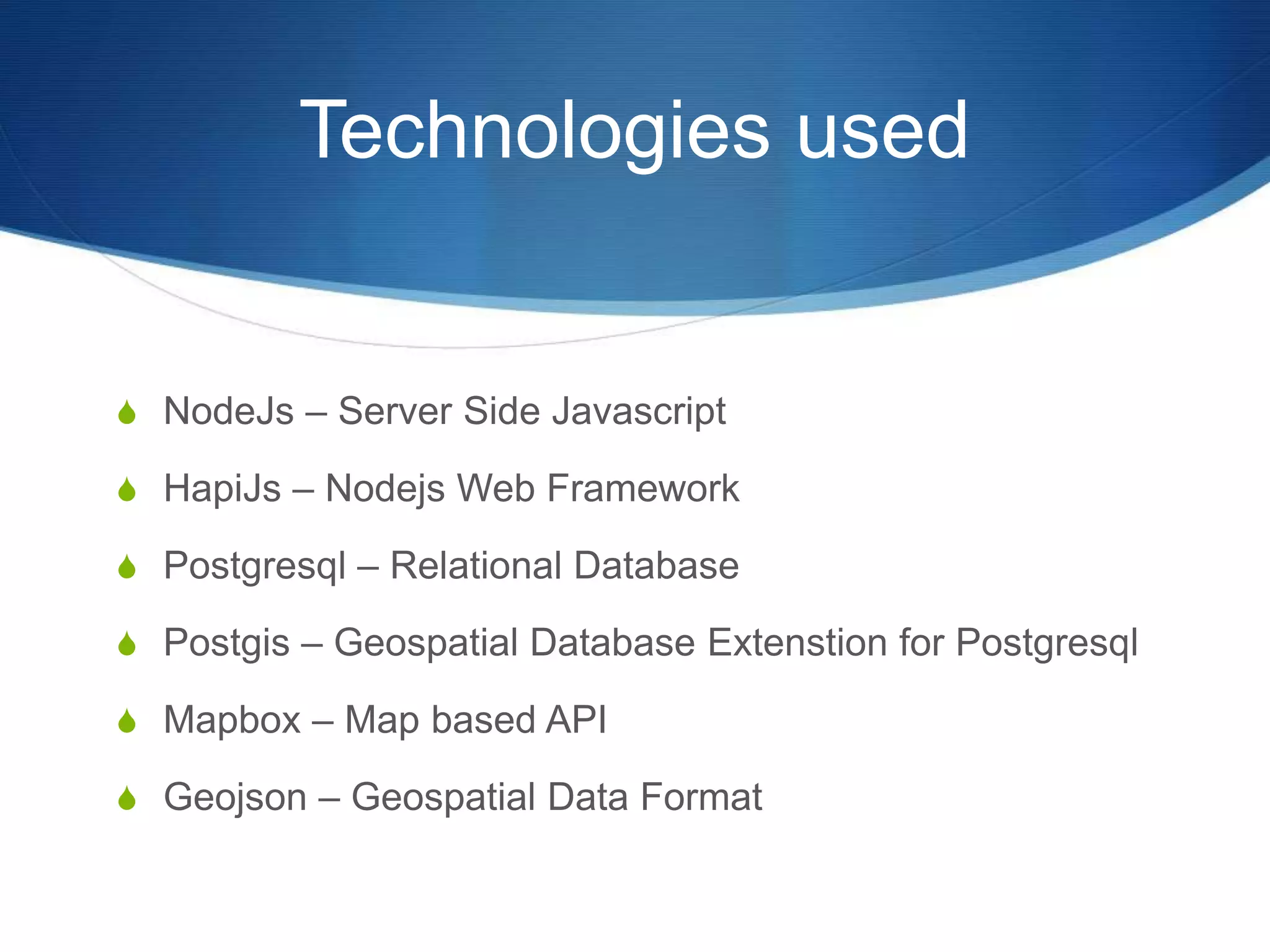 Case Study: Creating a Geospatial Web Application for National Geographic | PPTX | Web ...