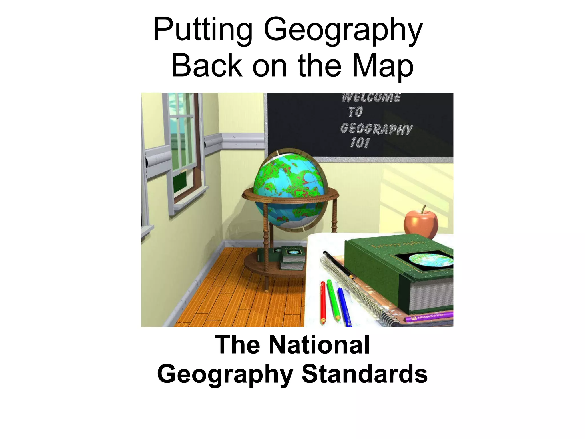 National geography standards | PPT