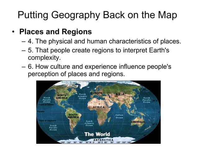 National geography standards | PPT