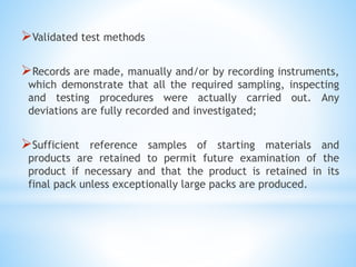 National gmp 2072 | PPTX | Recalls | Consumer Issues