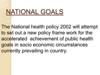 National goals | PPTX