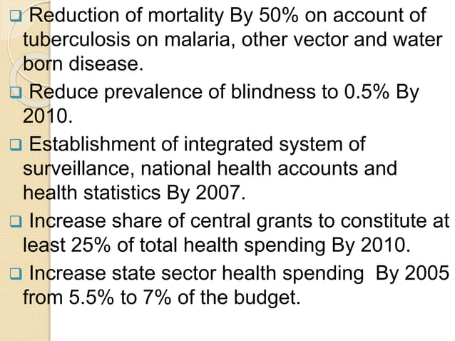 National goals | PPTX