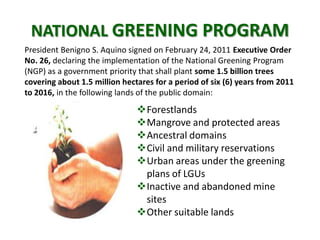 National greening program inspection report | PDF