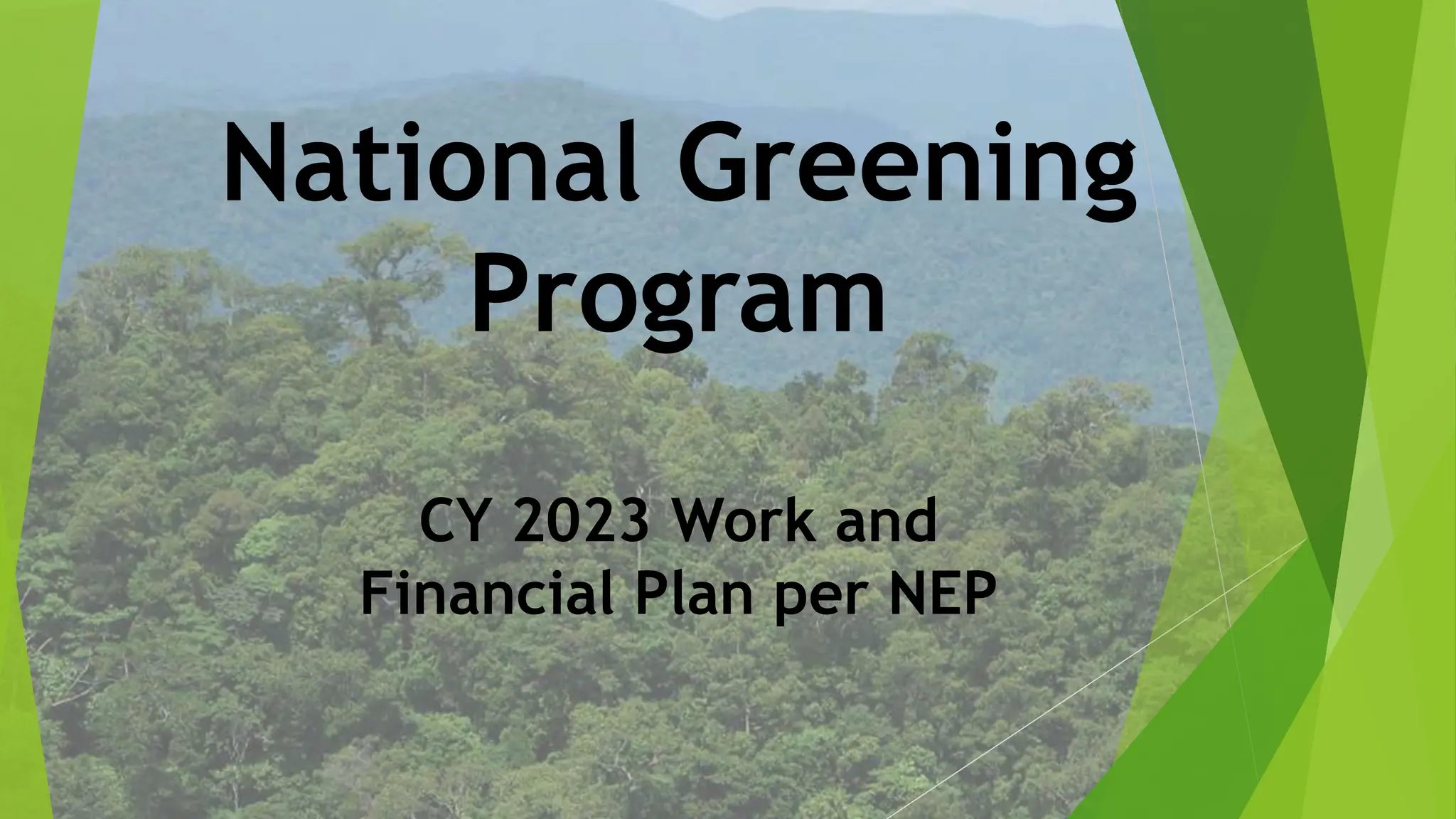 National Greening Program wfp per NEP.pptx