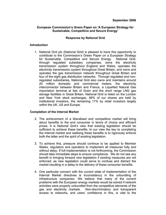 National grid | PDF | Free Download