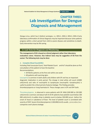 National guideline for Dengue (Latest) by DGHS | PDF