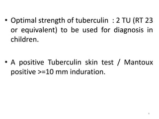 National guideline for pediatric tb | PPTX
