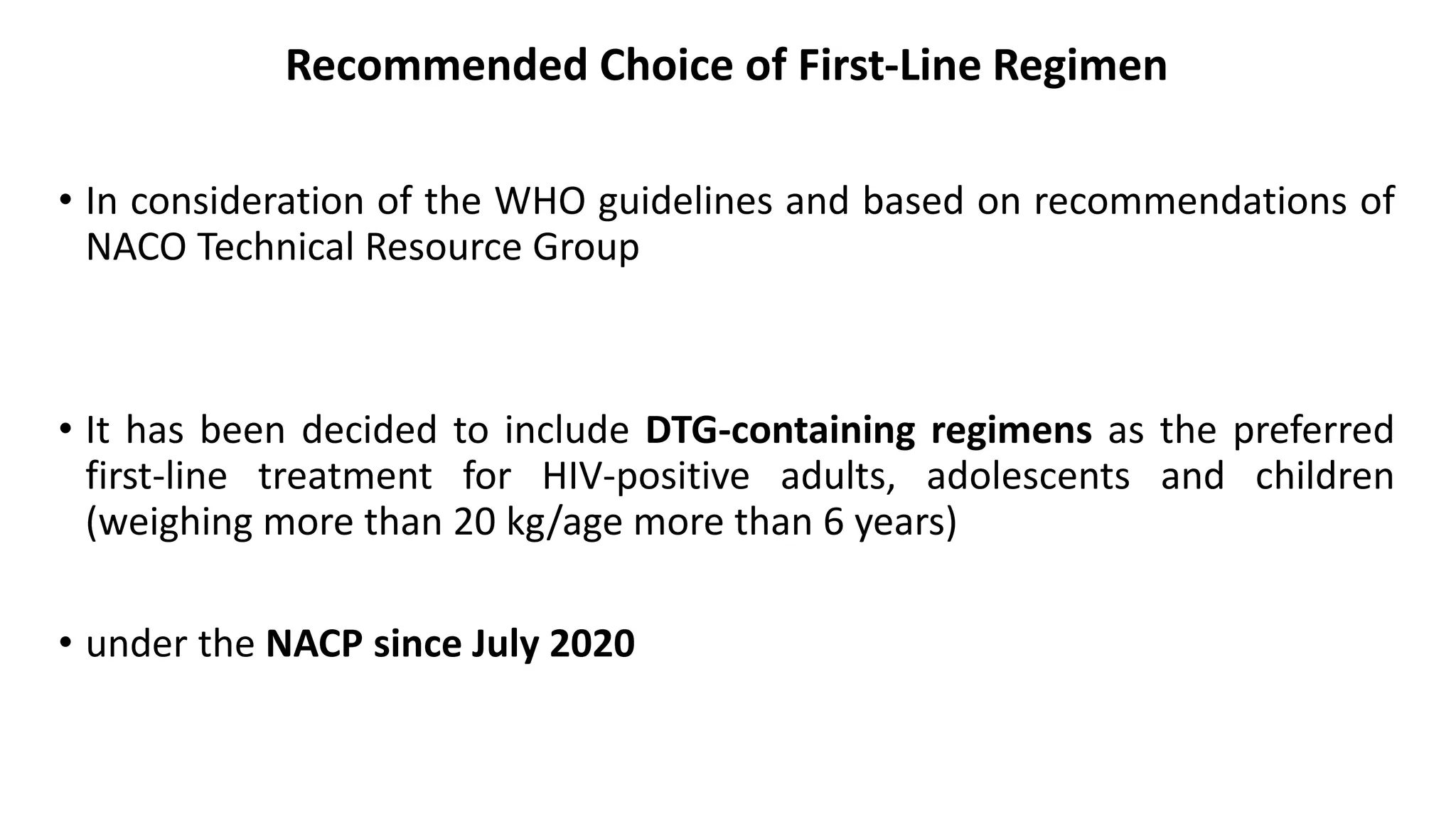 New guidelines for HIV care and treatment 2021.pptx