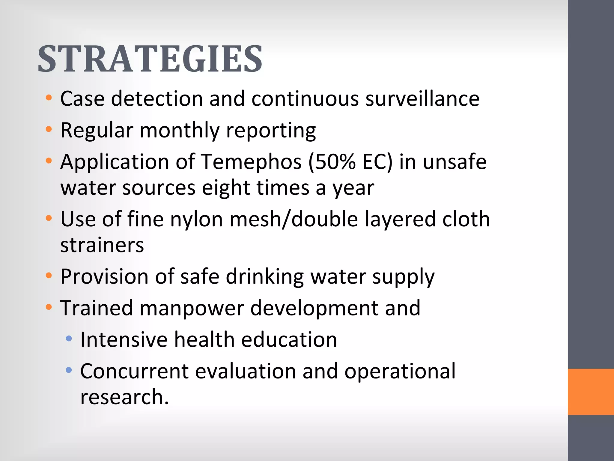 National guinea worm disease control programme | PPT