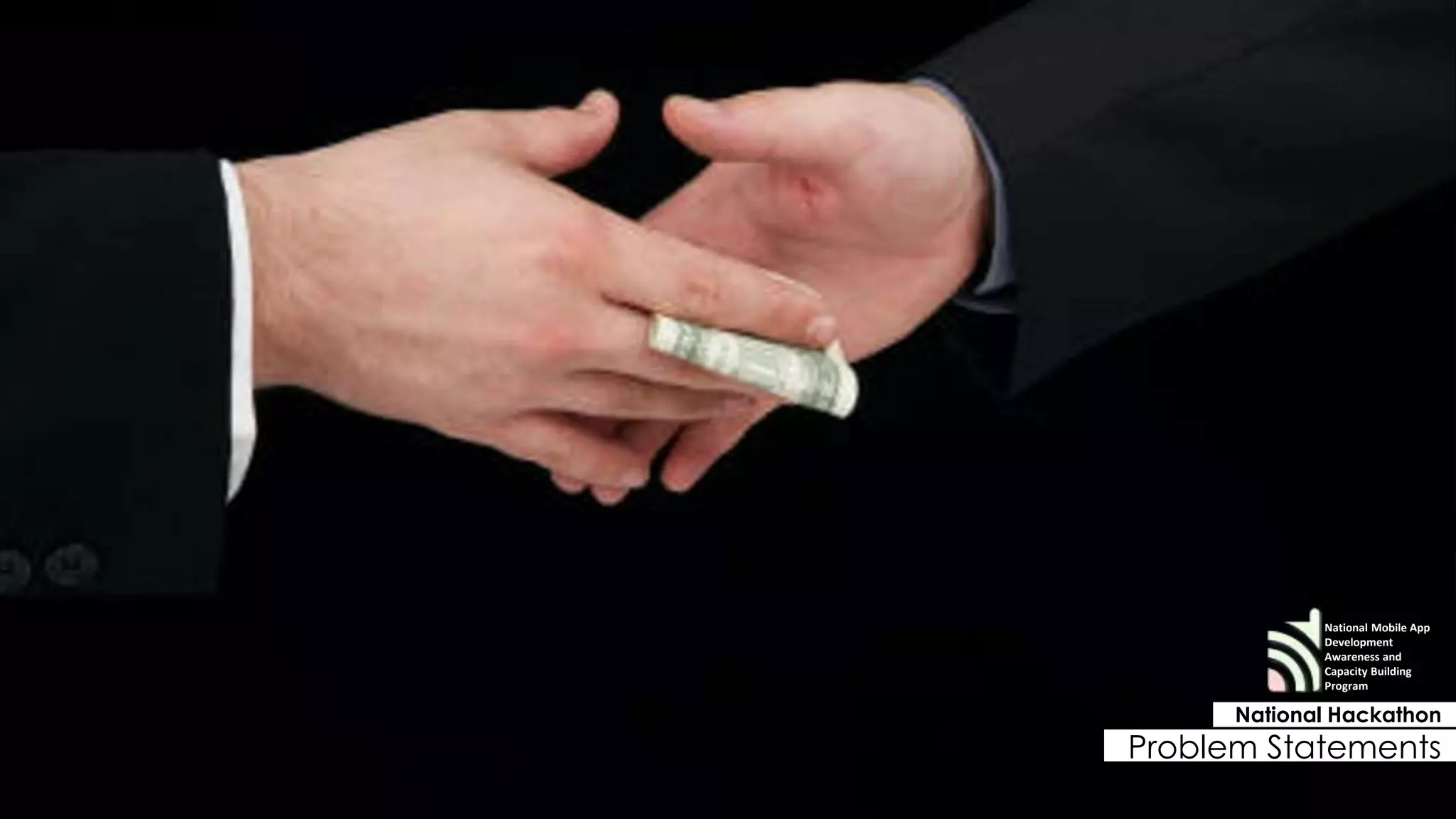 National Hackathon - Problem Statements | PPTX