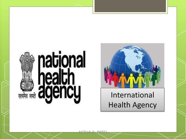 National Health Agencies | PPTX