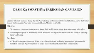 NATIONAL HEALTH CAMPAIGN IN AYUSH...pptx