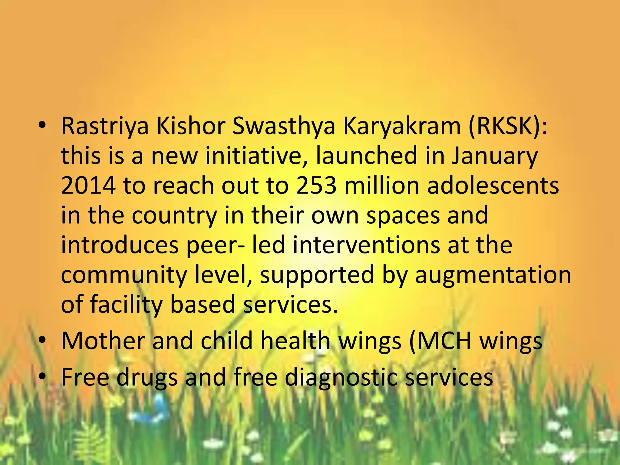 National health mission | PPTX
