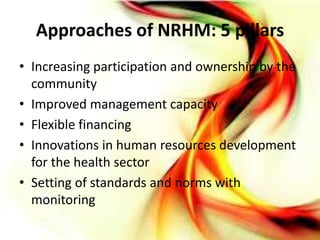 National health mission | PPTX