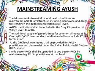 National health mission | PPTX