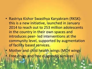 National health mission | PPTX