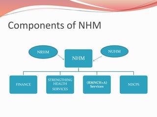 National health mission | PPTX
