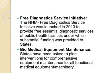 National health mission | PPTX