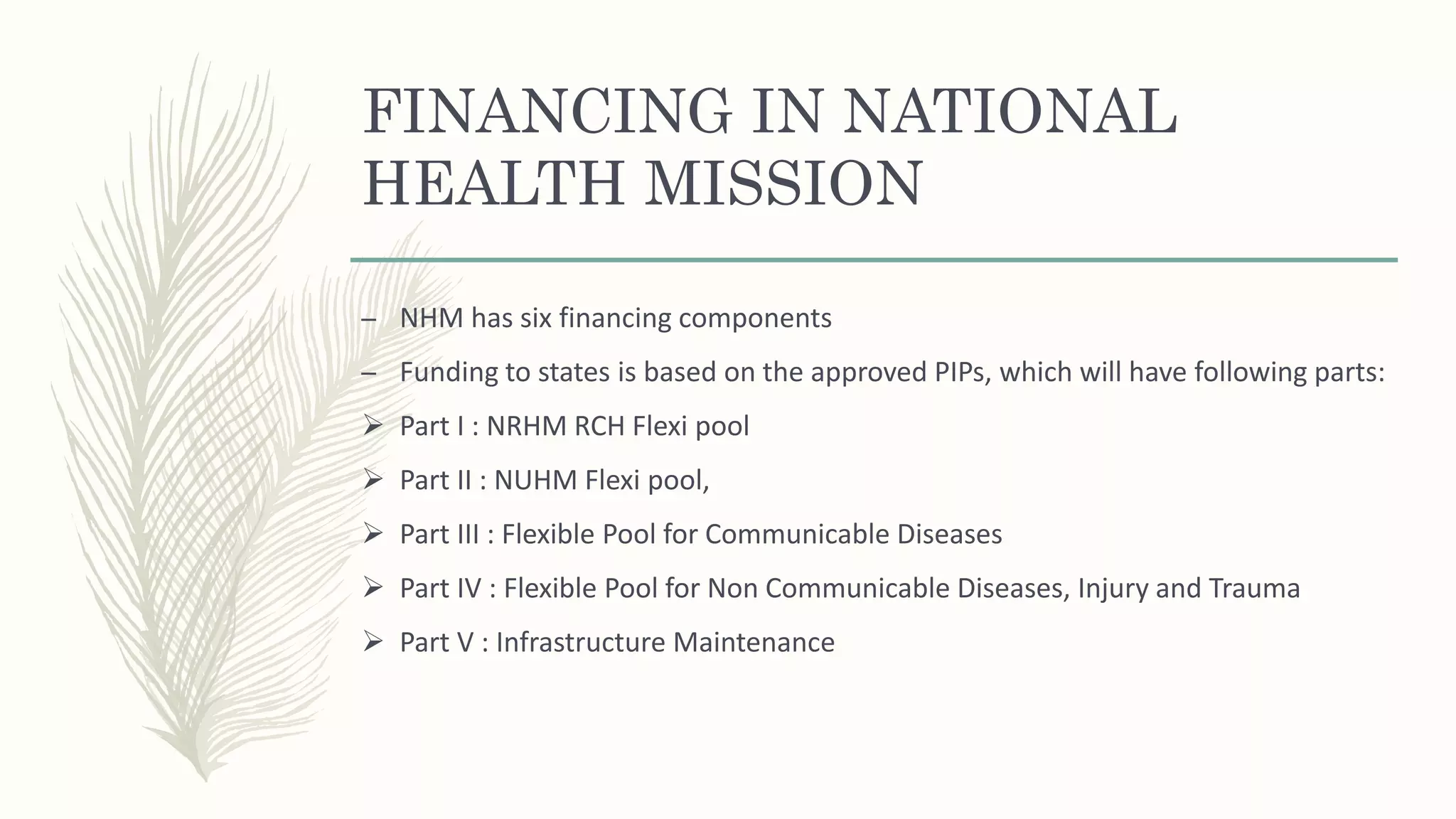 National health mission ppt | PPTX