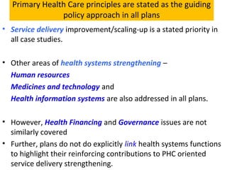National health planning assessment framework | PPT
