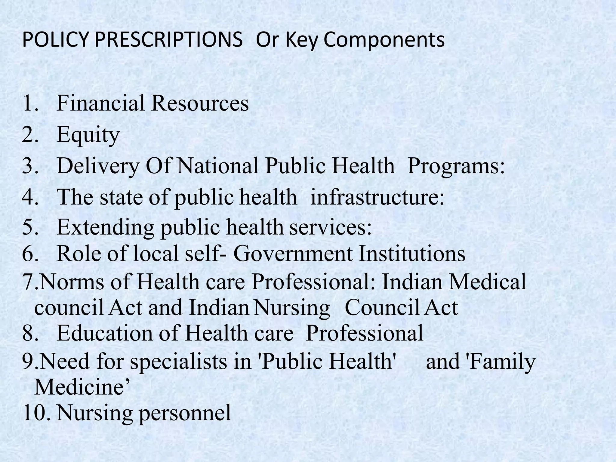 National Health Policies of India.pptx