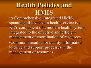 National health policy | PPT | Healthcare Industry | Industries