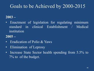 National health policy | PPTX