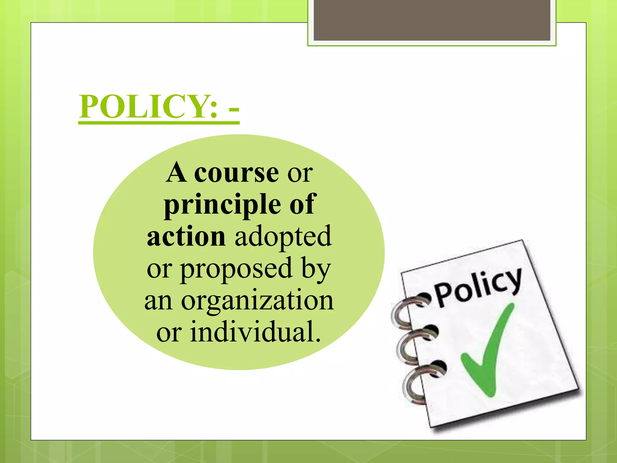 National health policy | PPTX